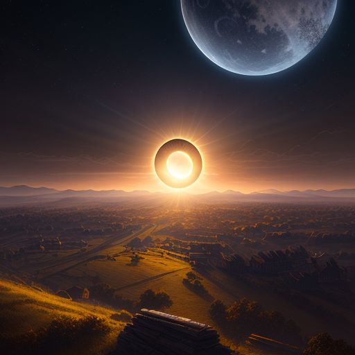 Real Solar Eclipse Wallpaper