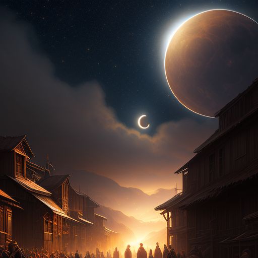 Real Solar Eclipse Wallpaper