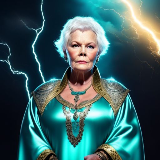 warm-grouse409: A powerful warlock woman who looks a little like Judi ...