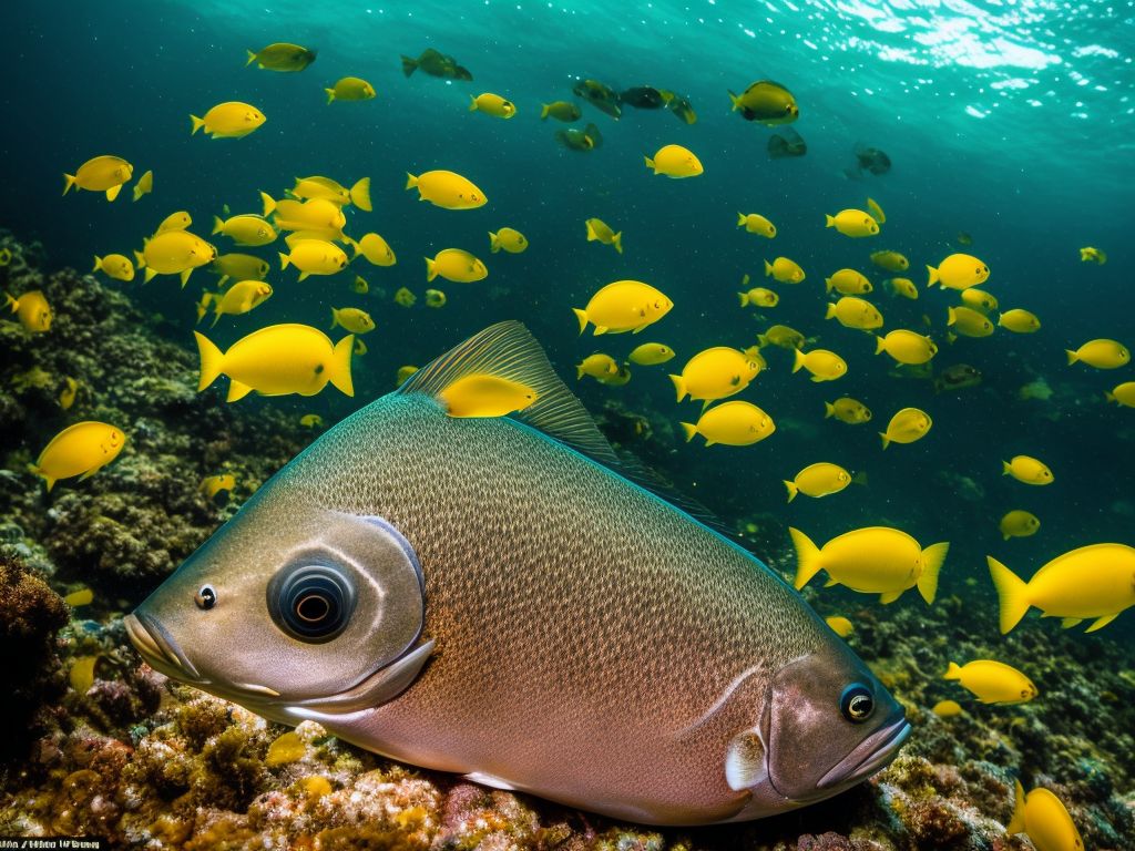 Terry_K: Fish below the surface about to be caught, fish hooked next to ...