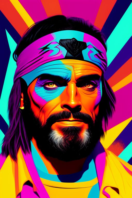 Macho Man Randy Savage Art