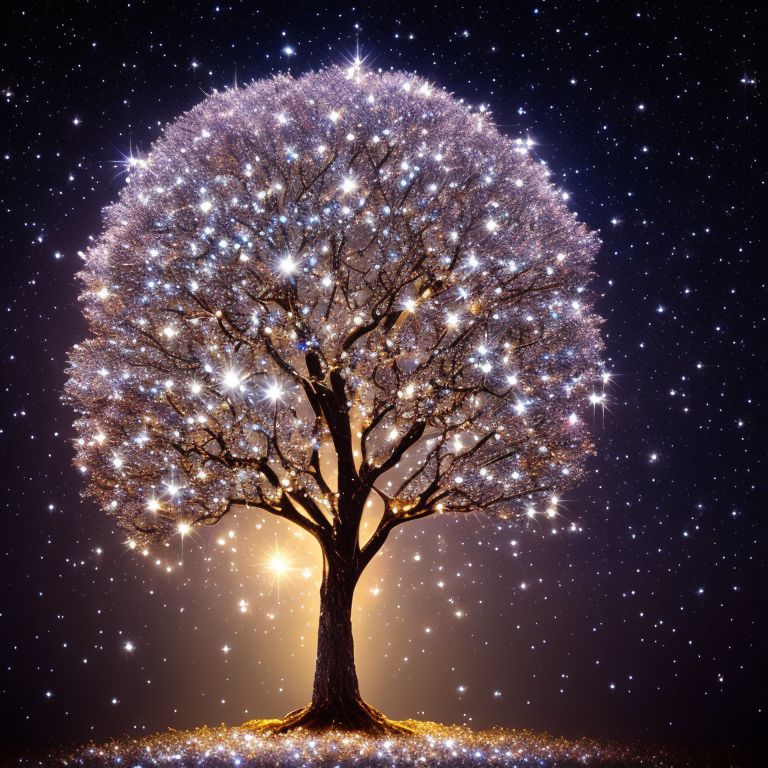 best-yak190: Tree made of brilliant shimmering sparkling glittering ...