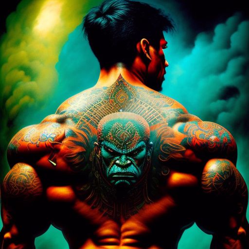 Incredible Hulk Tattoo
