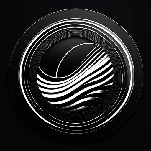 sunbeam2000: electric wave, Vector Icon design, only black, minimal ...