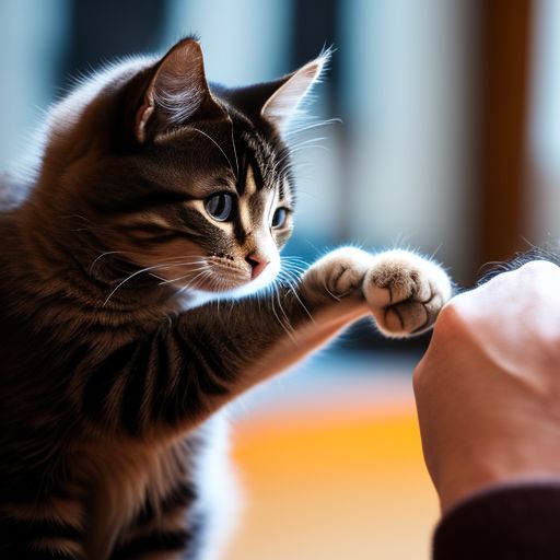 Fist Bump Cat