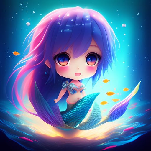Anime Mermaid Chibi