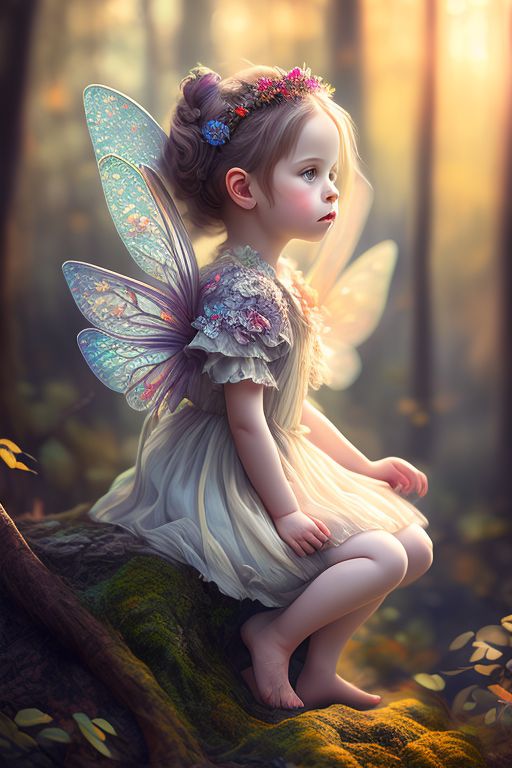 jos3pir3s: as small fairy girl in the forest