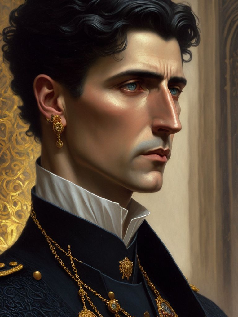 bouncy-mule791: Corneliu Zelea Codreanu, painted in a realistic ...
