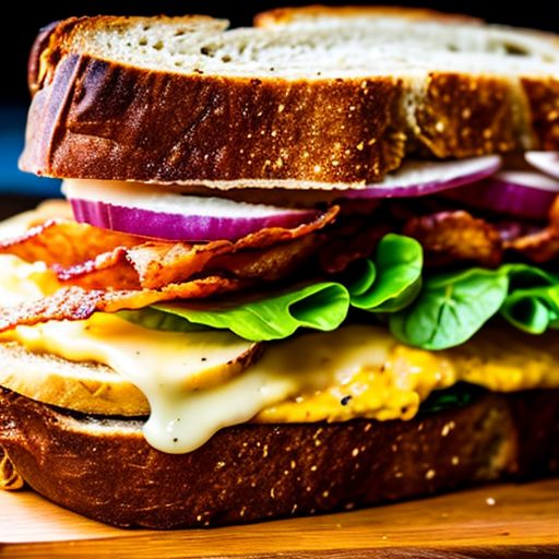 KOPF-KI-NO: photo of a scrumptious BLT sandwich with extra bacon ...