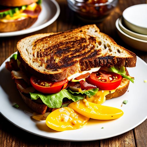 KOPF-KI-NO: photo of a scrumptious BLT sandwich with extra bacon ...