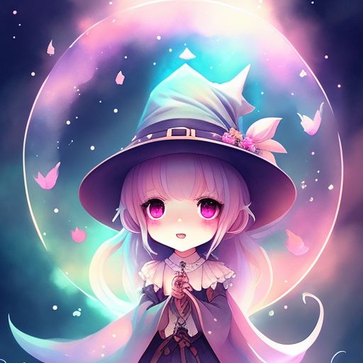 Cute Anime Witches