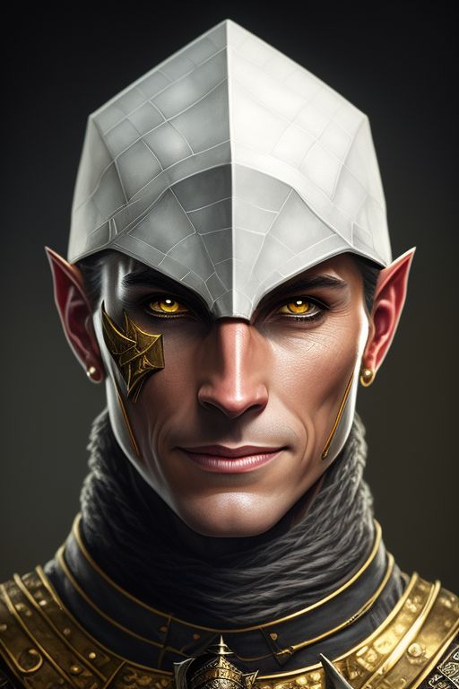 worn-shrew388: grey lizard skin, dragonborn warrior, noble smile ...