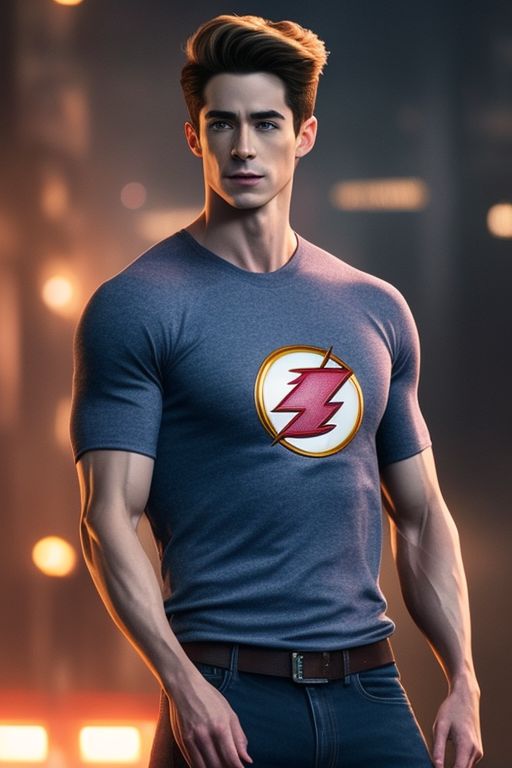 alert-mantis429: Barry Allen is often depicted as a tall and lean man ...