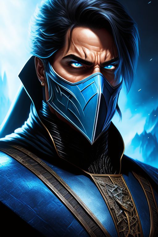 Mortal Kombat Sub Zero Without Mask