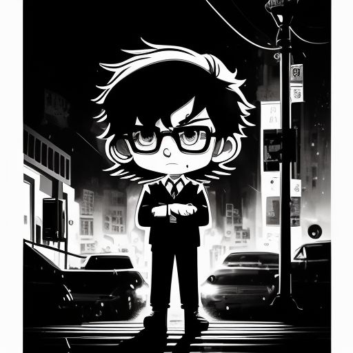 Chibi Nerd Boy