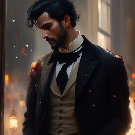 Handsome Victorian Man