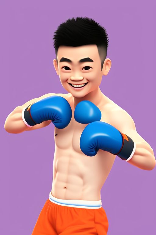 drab-hare366: Thai men look like Chen Long wearing gloves, doing boxing ...
