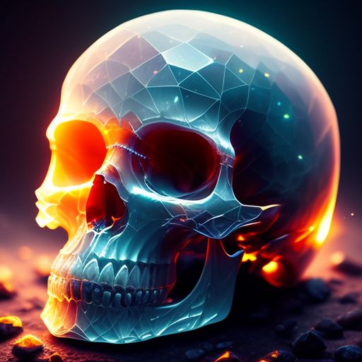 Max_Turbo: Diagonal Crystal Clear Skull