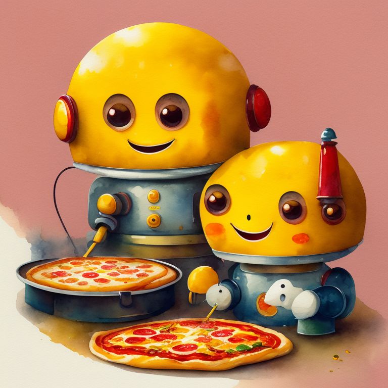 absolute-rat761: A happy little yellow robot with big eyes and a smile ...