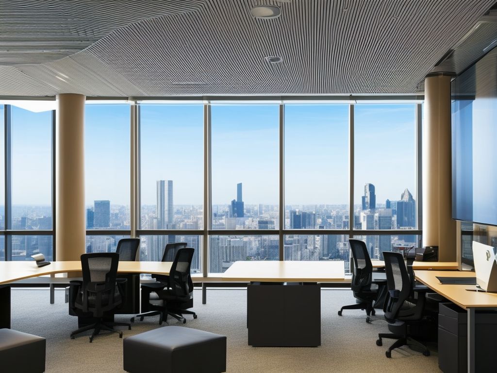 ideal-sheep44: "Office hi-tech" refers to the use of advanced ...