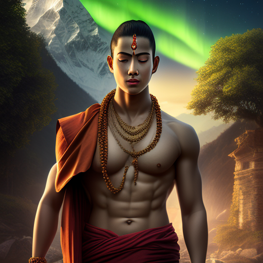 Prince Siddhartha Gautama In Palace The Life Story Of The Buddha: