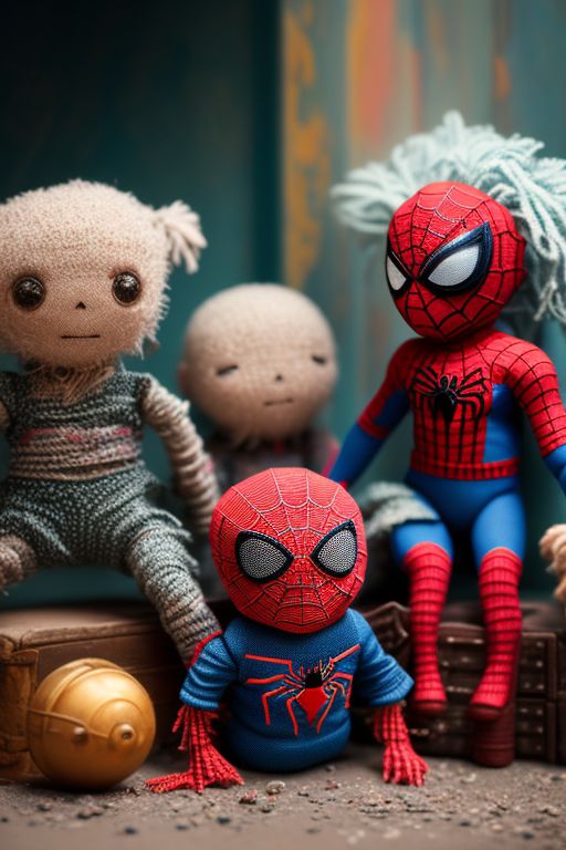 ultimate-fox344: funny spiderman doll