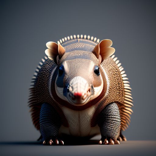 Cute Armadillo Baby