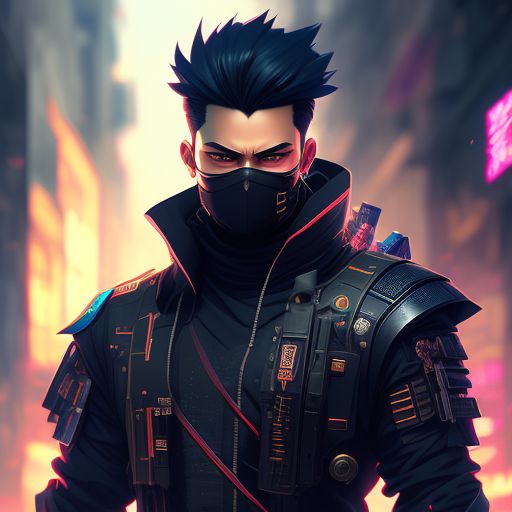 Anime Ninja Male