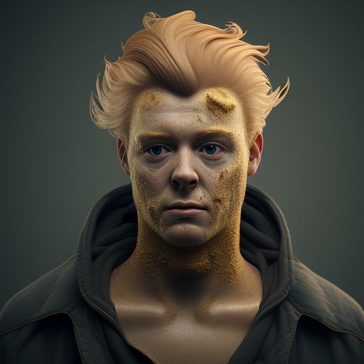 Ugly Man With Makeup