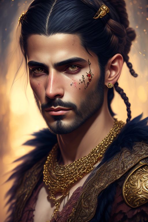 squeaky-boar553: fantasy character portrait, Sicilian, adult male about ...