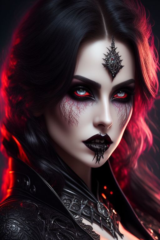 Pretty Female Vampire