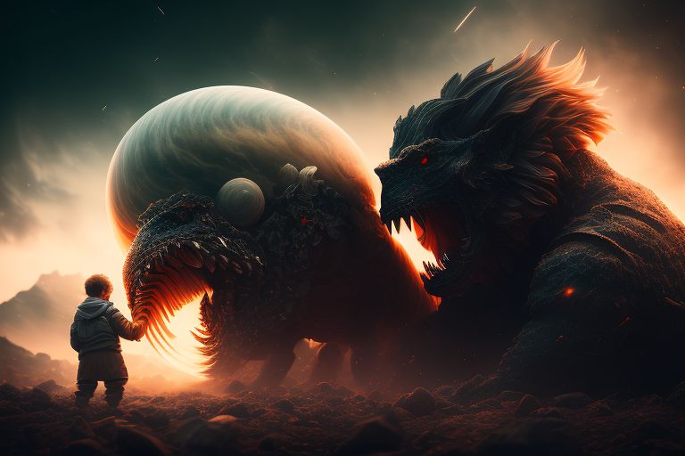 ringed-pony532: Jupiter devouring his father