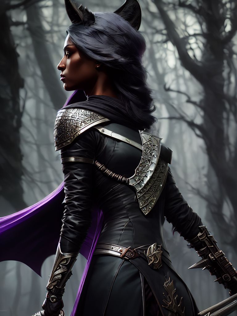 D&D portrait of, Beautiful hyperrealistic detailed character portrait ...