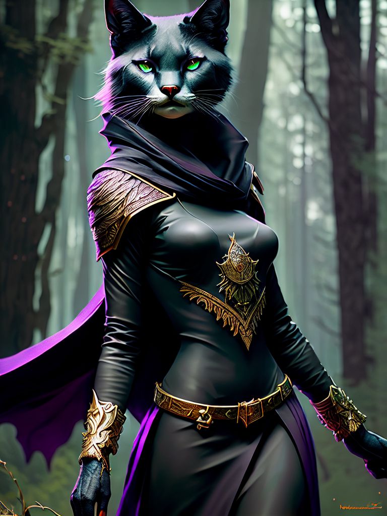 D&D portrait of, Beautiful hyperrealistic detailed character portrait ...