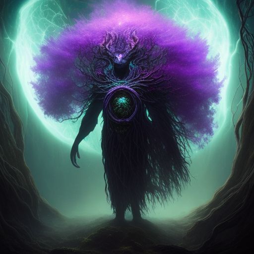 miserly-ram294: oil painting portrait of a druidic humanoid creature ...