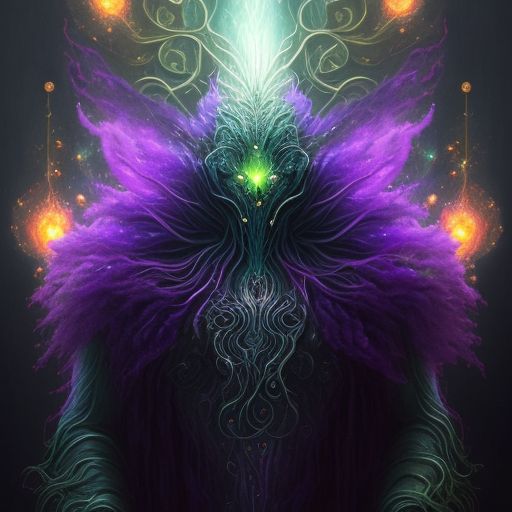 miserly-ram294: oil painting portrait of a druidic humanoid creature ...