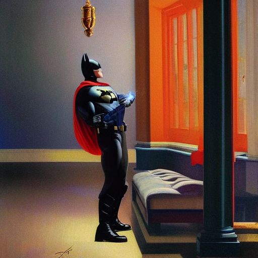 pleasing-deer78: Batman, blue ambient, blindado, realista, corpo ...