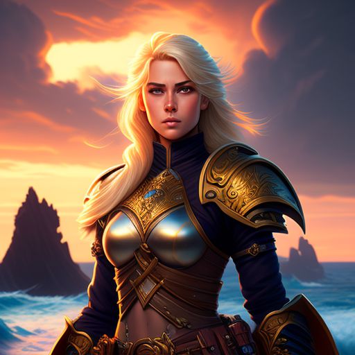 Human Paladin Dandd Female