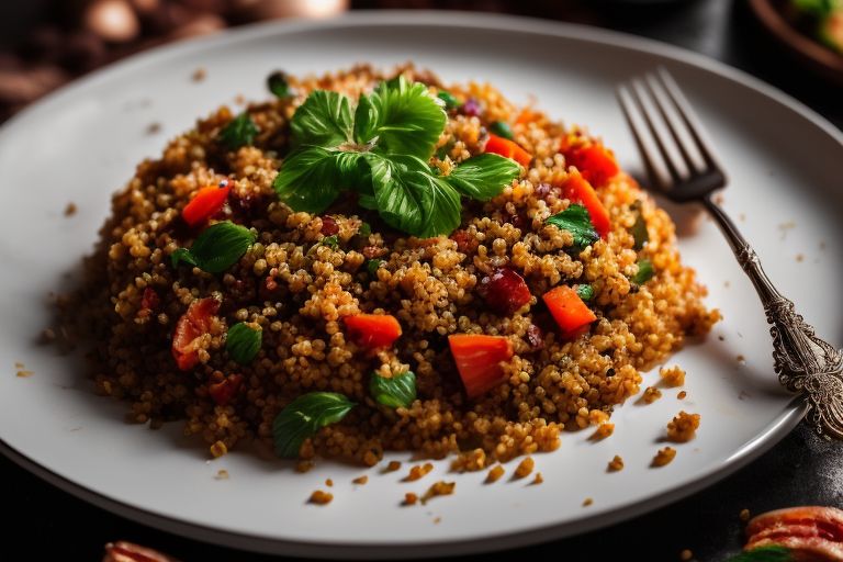 chano-jadi: bulgur food, front view