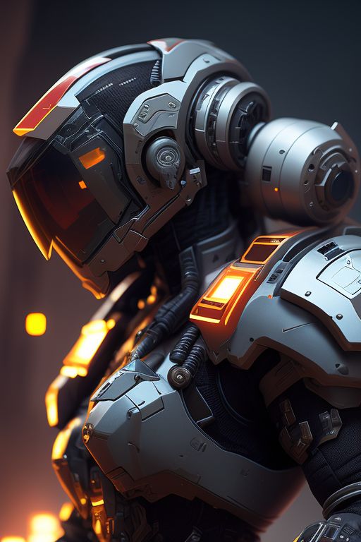 warped-zebra443: Mech Pilot - This 3D NFT character is a pilot of a ...