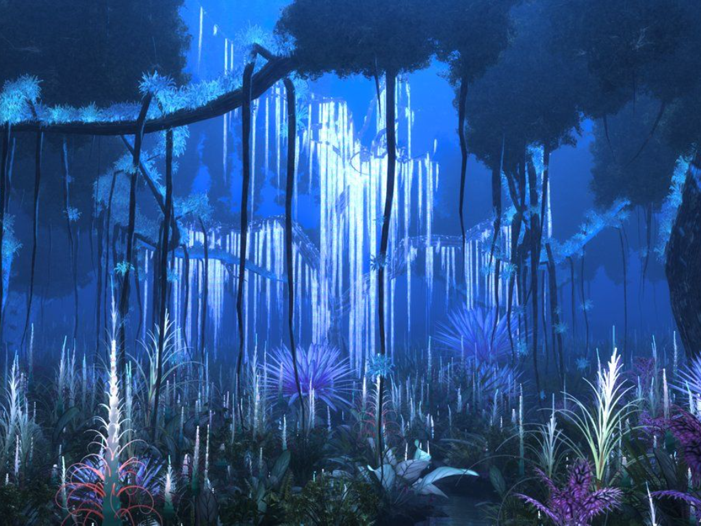 sinful-otter787: fantasy wooden forest of pandora from movie avatar