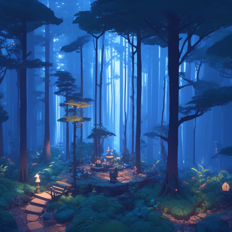 sinful-otter787: fantasy wooden forest of pandora from movie avatar