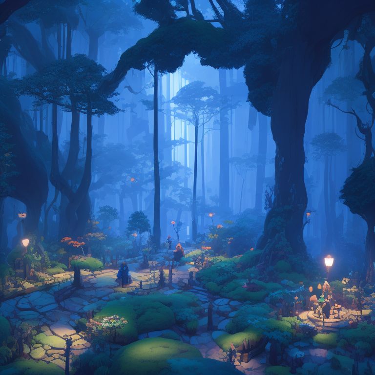 sinful-otter787: fantasy wooden forest of pandora from movie avatar