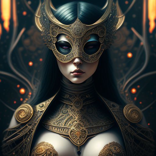 Fantasy Masquerade Art