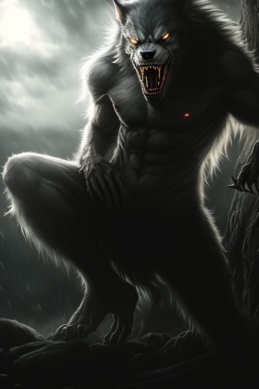 Werewolf Snarling