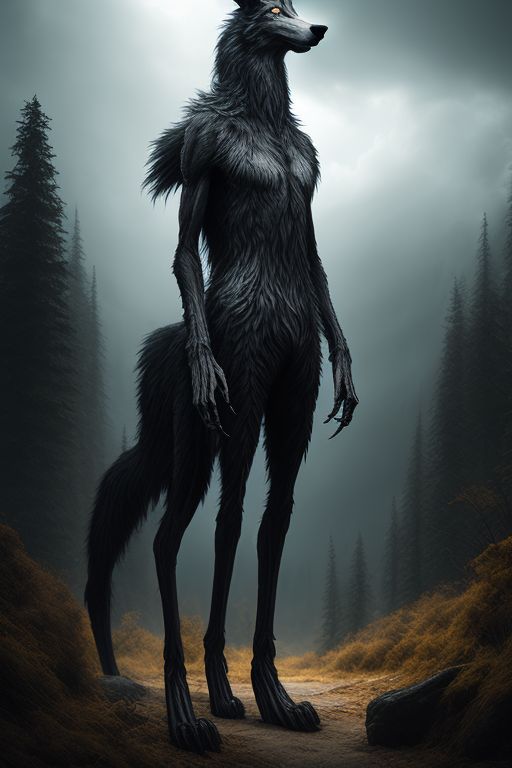 Humanoid Wolf