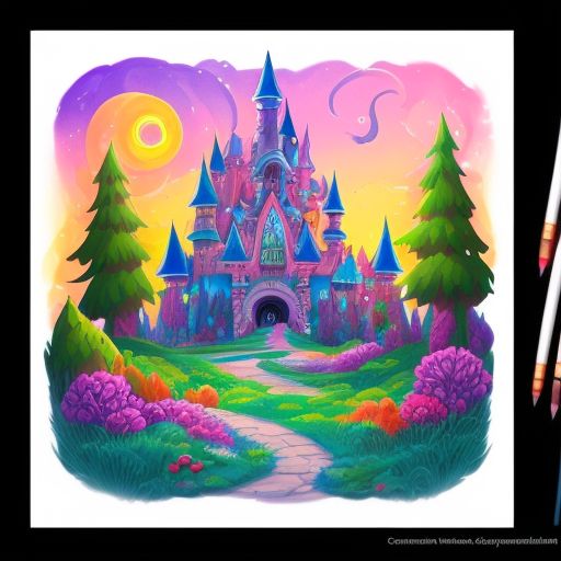 Fantasy World Drawing