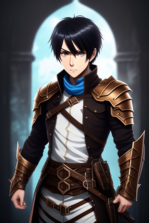 Anime Male Paladin