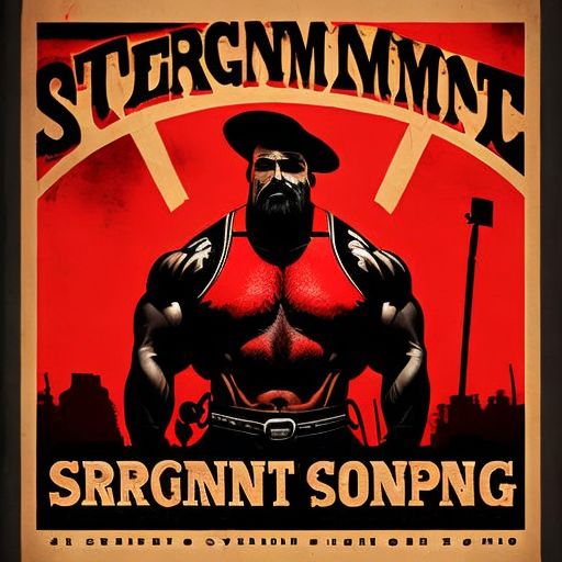 Strong Man Competition Logo