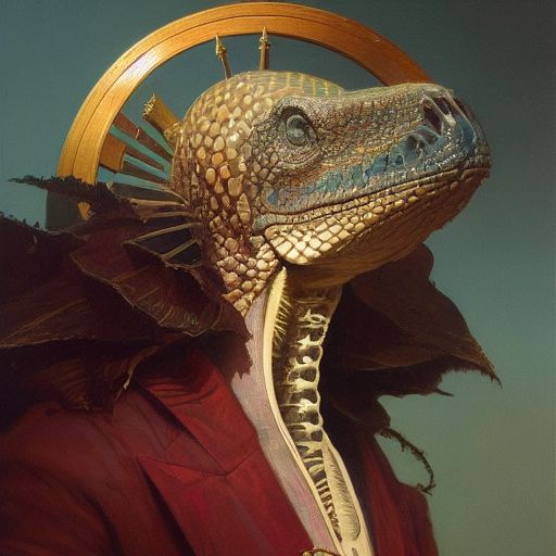 Humanoid Lizard